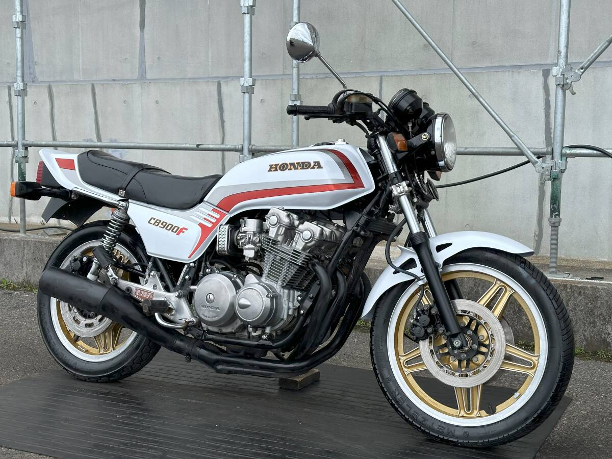 【やや傷や汚れあり】超極上CB900F !! エンジン絶好調!! 欧州カラー!! HONDA ホンダ エンジン実働 動画あり 旧車絶版車 CB750F CB1100F ボルドール BOL D ...