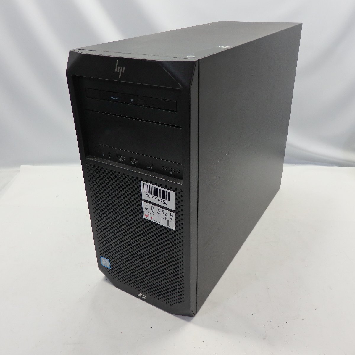 【傷や汚れあり】★1円スタート★HP Z240 Tower Workstation Xeon E3-1220 v5 8GB SSD新品 ...