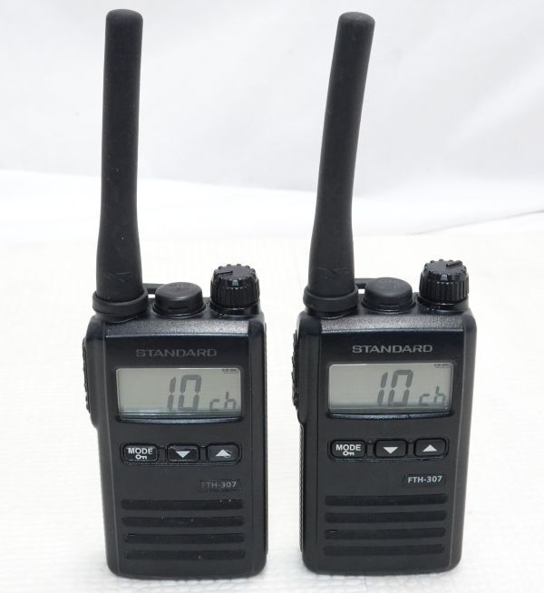 【やや傷や汚れあり】STANDARD FTH-307 2台セット 47ch 特定小電力トランシーバー 中継対応の落札情報詳細 - ヤフオク落札 ...