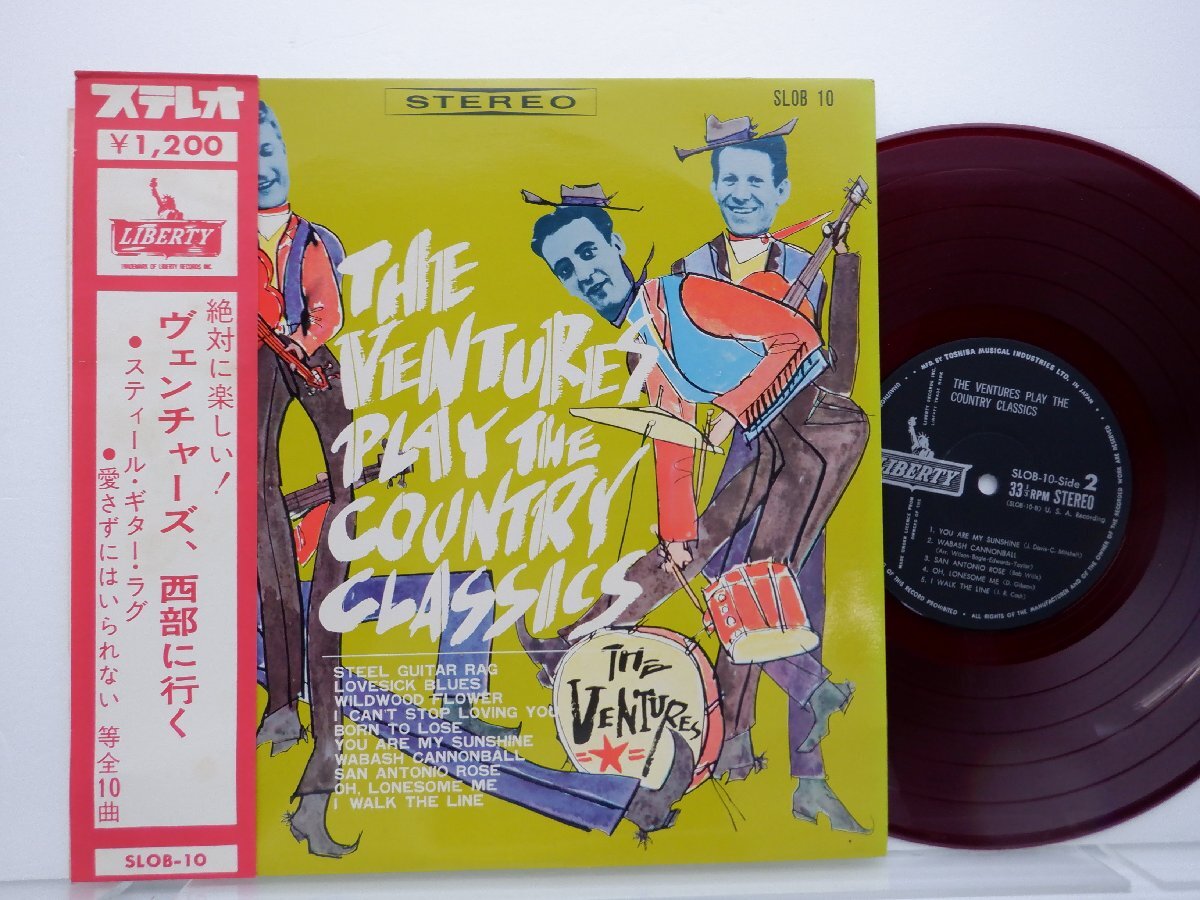 【やや傷や汚れあり】The Ventures「The Ventures Play The Country Classics」/Liberty ...