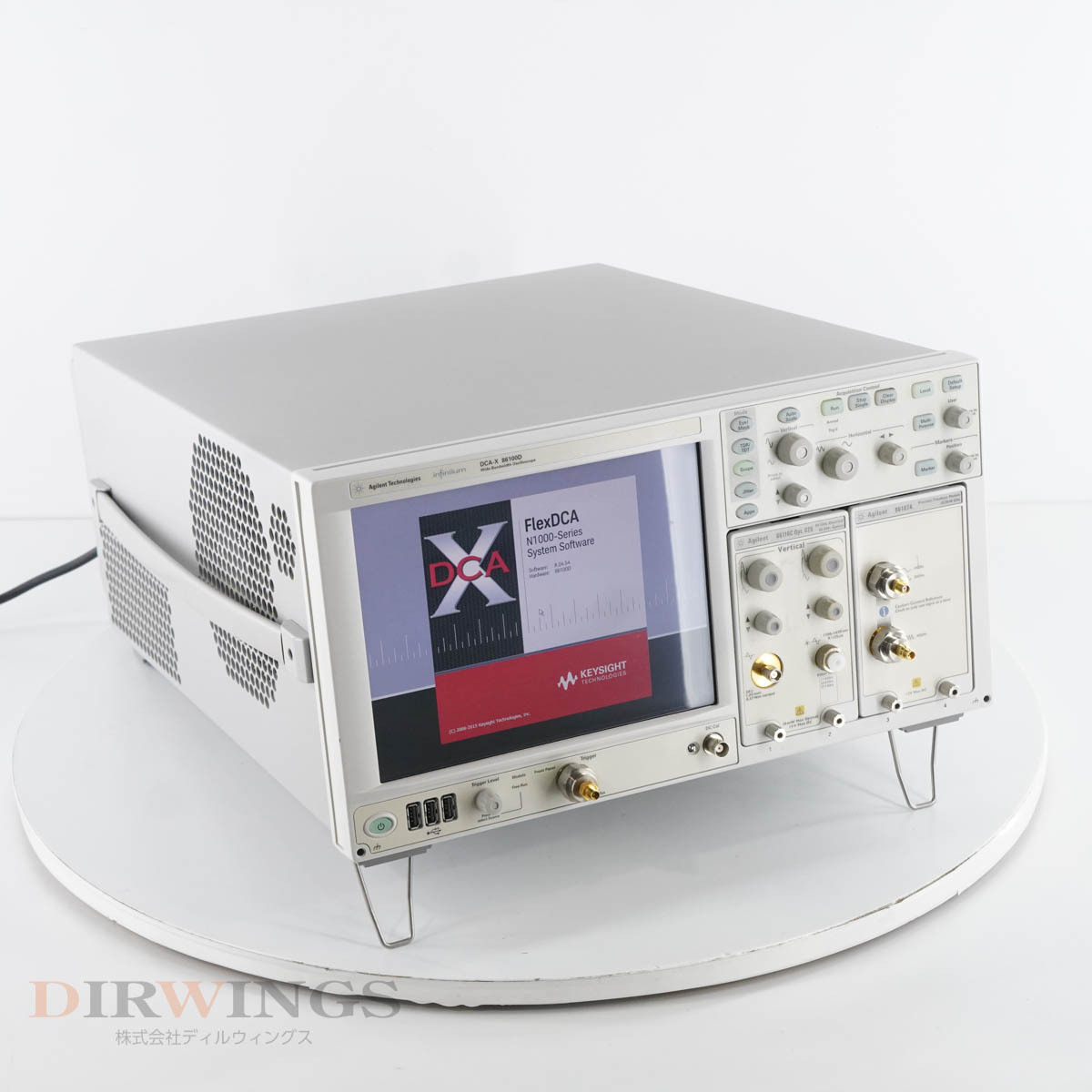 【傷や汚れあり】☆【1K0713-22】 Agilent アジレント infiniium 1GHz 4GSa/s DSO8104A ジャンクの ...