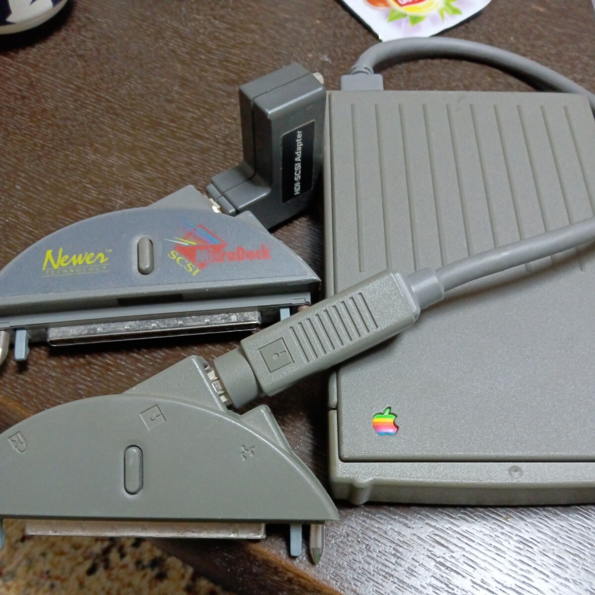 【未使用】3種類セット SCSI Ethernet MicroDock フロッピーアダプタ Macintosh PowerBook Duo ...