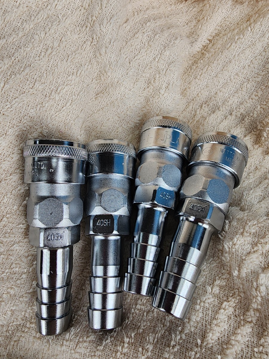 【未使用】日東工器 ハイカプラ(エアーカプラ) 8個セット【40SH×4個/40PH×4個】の落札情報詳細 - ヤフオク落札価格検索 オークフリー