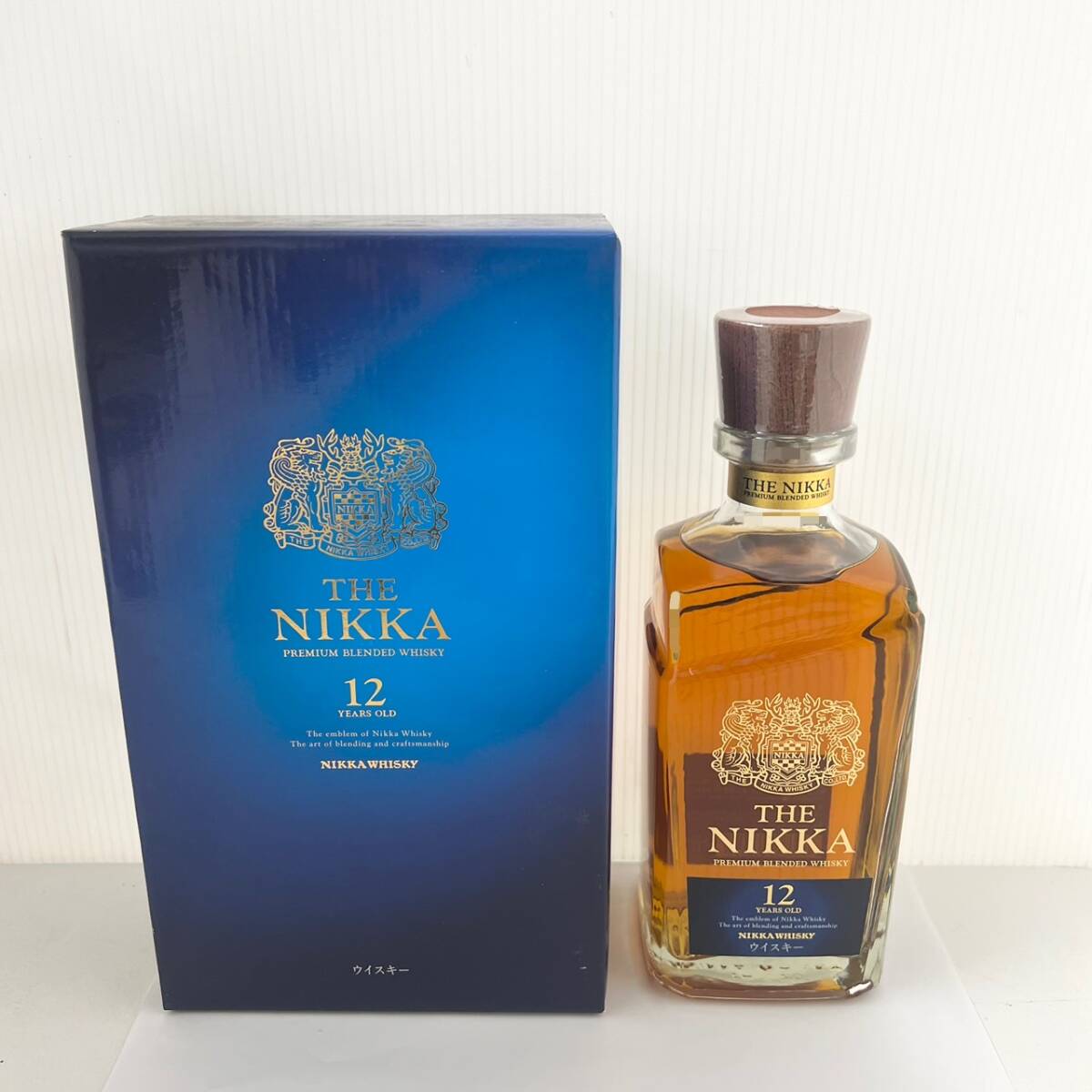 【やや傷や汚れあり】RR81 [東京都内限定発送]未開栓 THE NIKKA Premium Blended WHISKY ニッカ ウイスキー ...