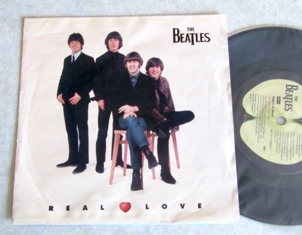 【傷や汚れあり】★THE BEATLES Real Love リアル・ラヴ EMI国内版 CD マニア コレクター ビートルズ セッション 別 ...