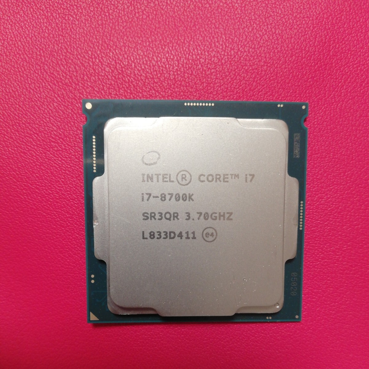 【全体的に状態が悪い】Intel Core i7 8700K SR3QR 3.70GHz [LGA1151 第8世代]の落札情報詳細 ...