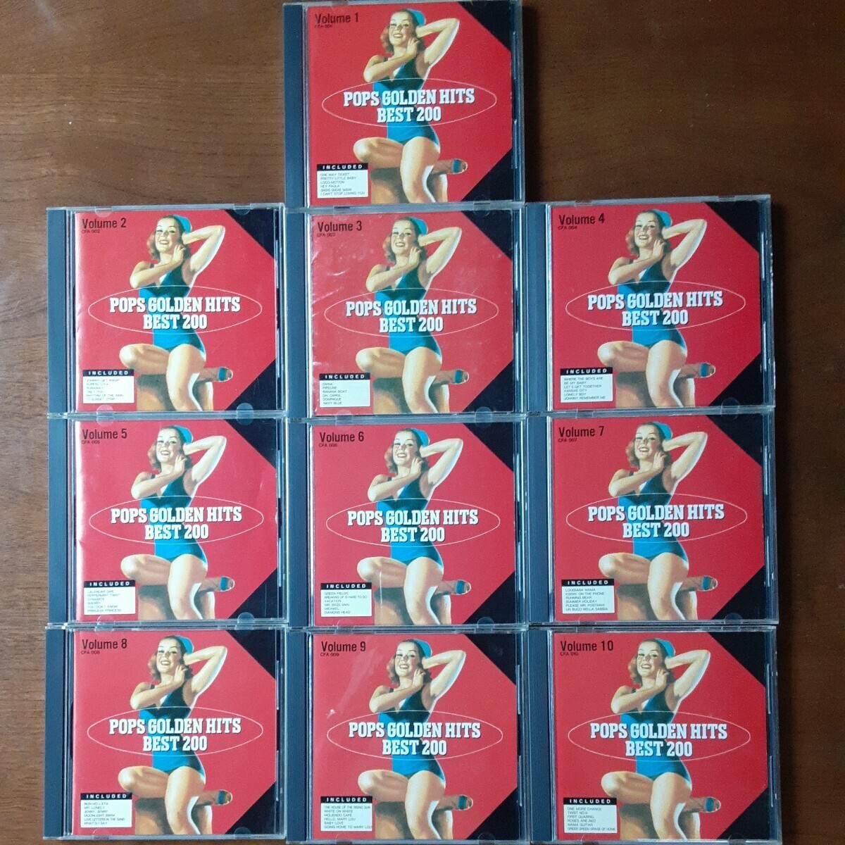 【傷や汚れあり】M☆/CD/POPS GOLDEN HITS BEST200/想い出のヒット・パレード・ベスト200 不揃い9枚(1～10の内、Vol.7のみ欠品)セットの落札情報詳細 ...