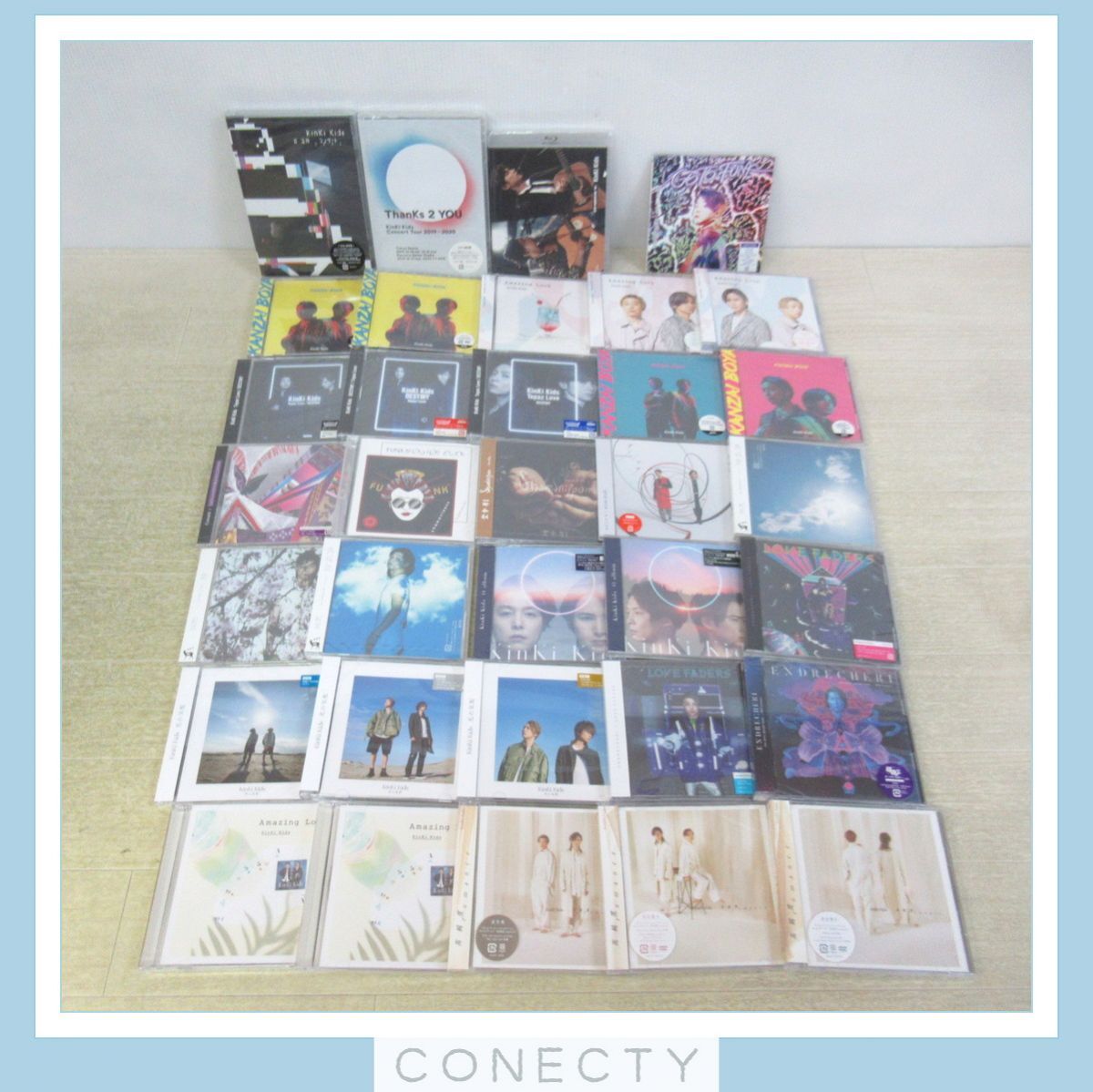 【未使用に近い】【未開封】KinKi Kids CD/DVD/Blu-ray まとめてセット★O正月コンサート2021 通常盤/2019 ...