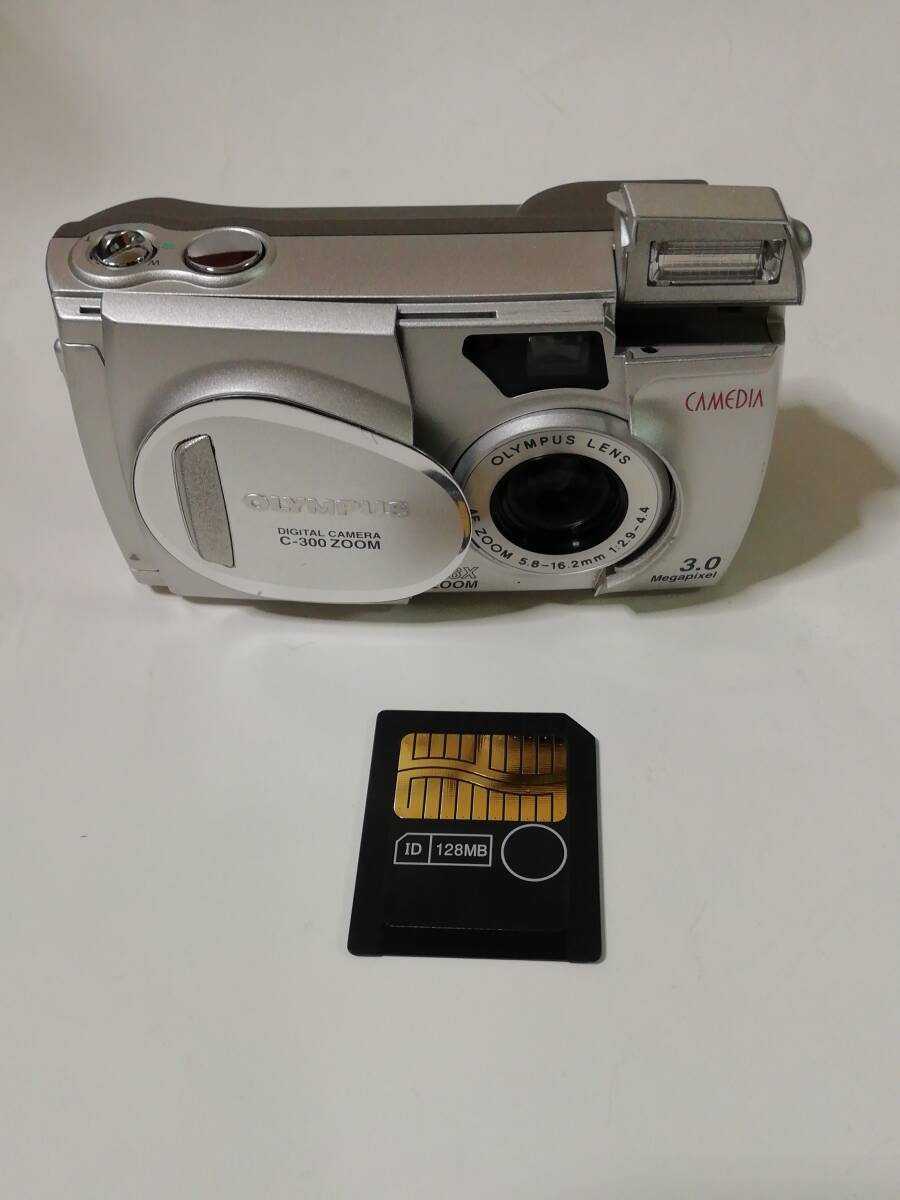 【目立った傷や汚れなし】【中古美品】オリンパス OLYMPUS デジタルカメラ CAMEDIA C-300 ZOOM メガピクセル 動作確認 ...