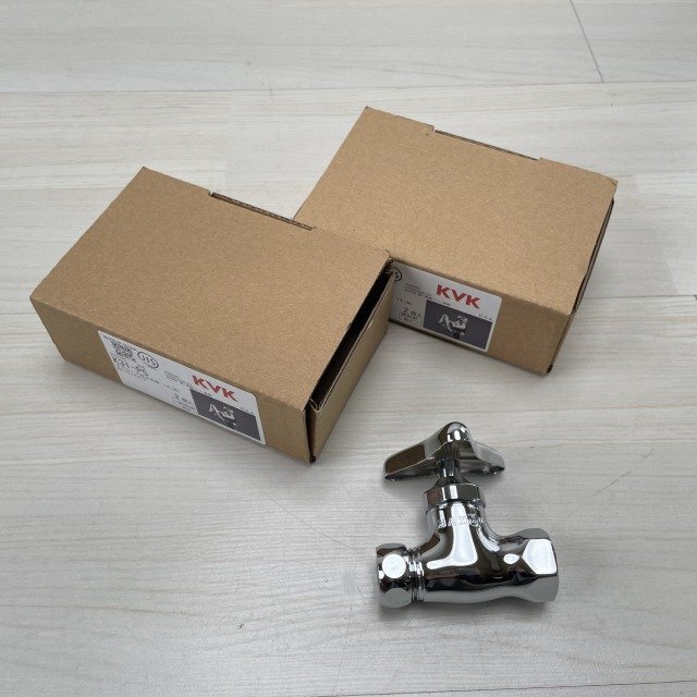 【未使用に近い】(4個セット)K31-P5 ストレート形止水栓 KVK 【未使用 開封品】 K0040605の落札情報詳細 - ヤフオク落札価格検索 オークフリー