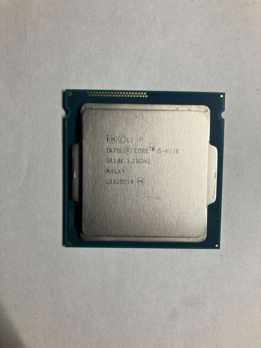 【未使用】Intel Core i5-4570 3.20GHz LGA-1150の落札情報詳細 - ヤフオク落札価格検索 オークフリー