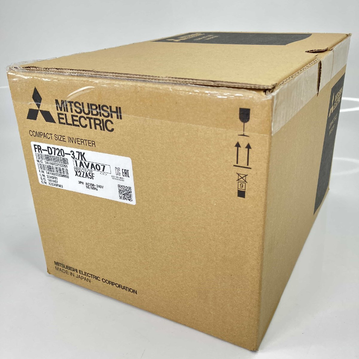 【未使用】FR-D720-3.7K 2022年製 インバータ FREQROL-D700シリーズ 三相200V 三菱電機 インバーターの落札情報詳細 - ヤフオク落札価格検索 オークフリー