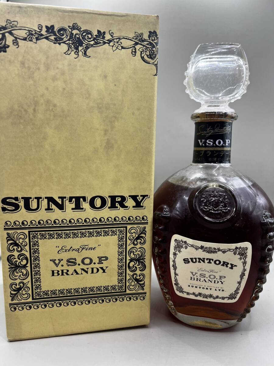 【未使用】サントリーブランデー V.S.O.P. 43度 720mlの落札情報詳細 - ヤフオク落札価格検索 オークフリー