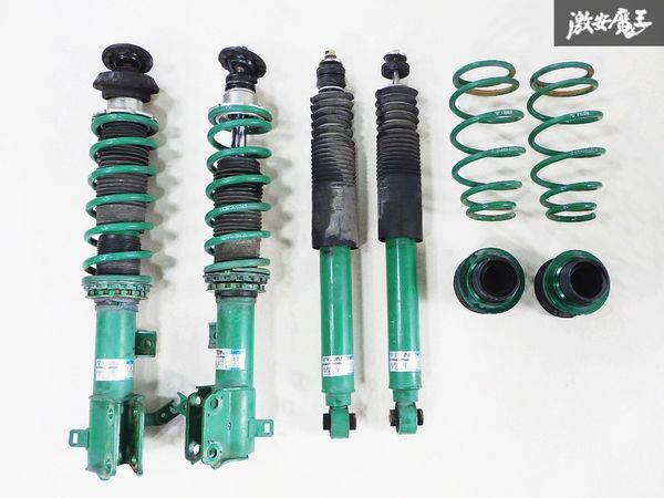 【やや傷や汚れあり】TEIN テイン STREET BASIS ストリートベイシス JE1 ゼスト JB5 JB7 ライフ ネジ式 車高調 サス ショック 1台分 G1A69-12231 ...