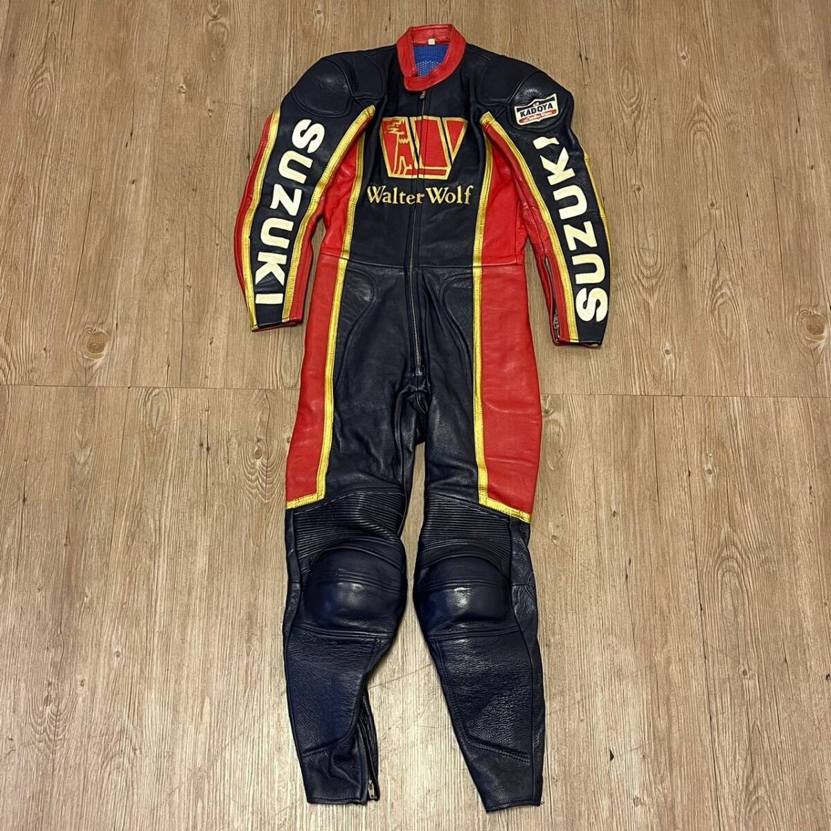 【未使用】希少 当時物 新品未使用SUZUKI スズキ Walter Wolf Racing ウォルターウルフ レーシング KADOYA ...