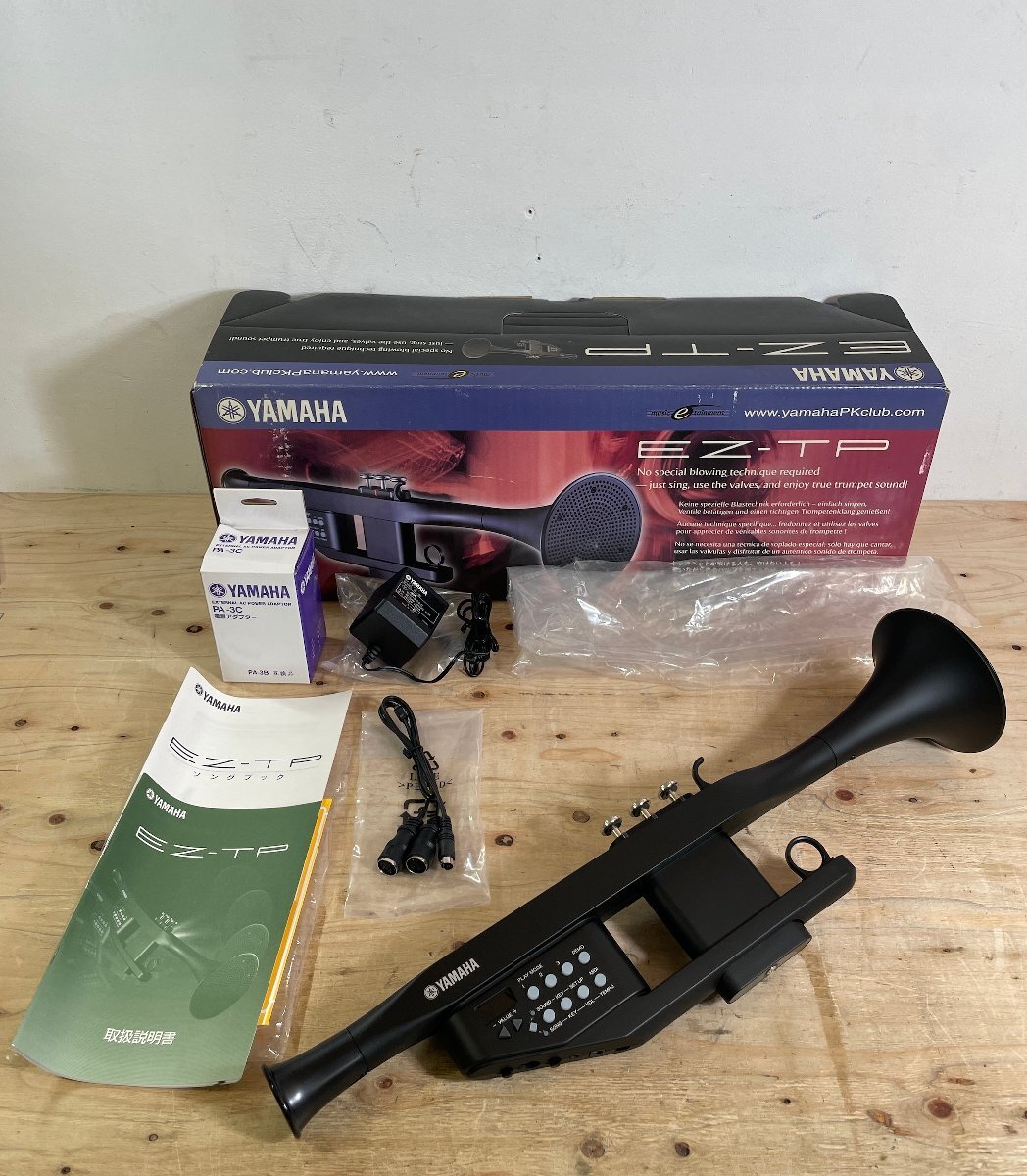 【目立った傷や汚れなし】【通電確認済み】YAMAHA ヤマハ イージートランペット EZ-TP 電子楽器 電子トランペット 取説付 専用箱付きの落札情報詳細 - ヤフオク落札価格検索 オークフリー