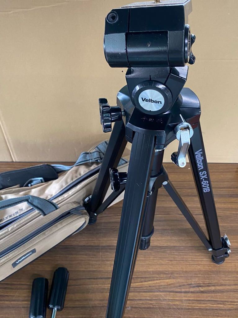 【やや傷や汚れあり】三脚 カメラ三脚 ベルボン Velbon SX-601B カメラアクセサリー z-0626-3の落札情報詳細 - ヤフオク ...
