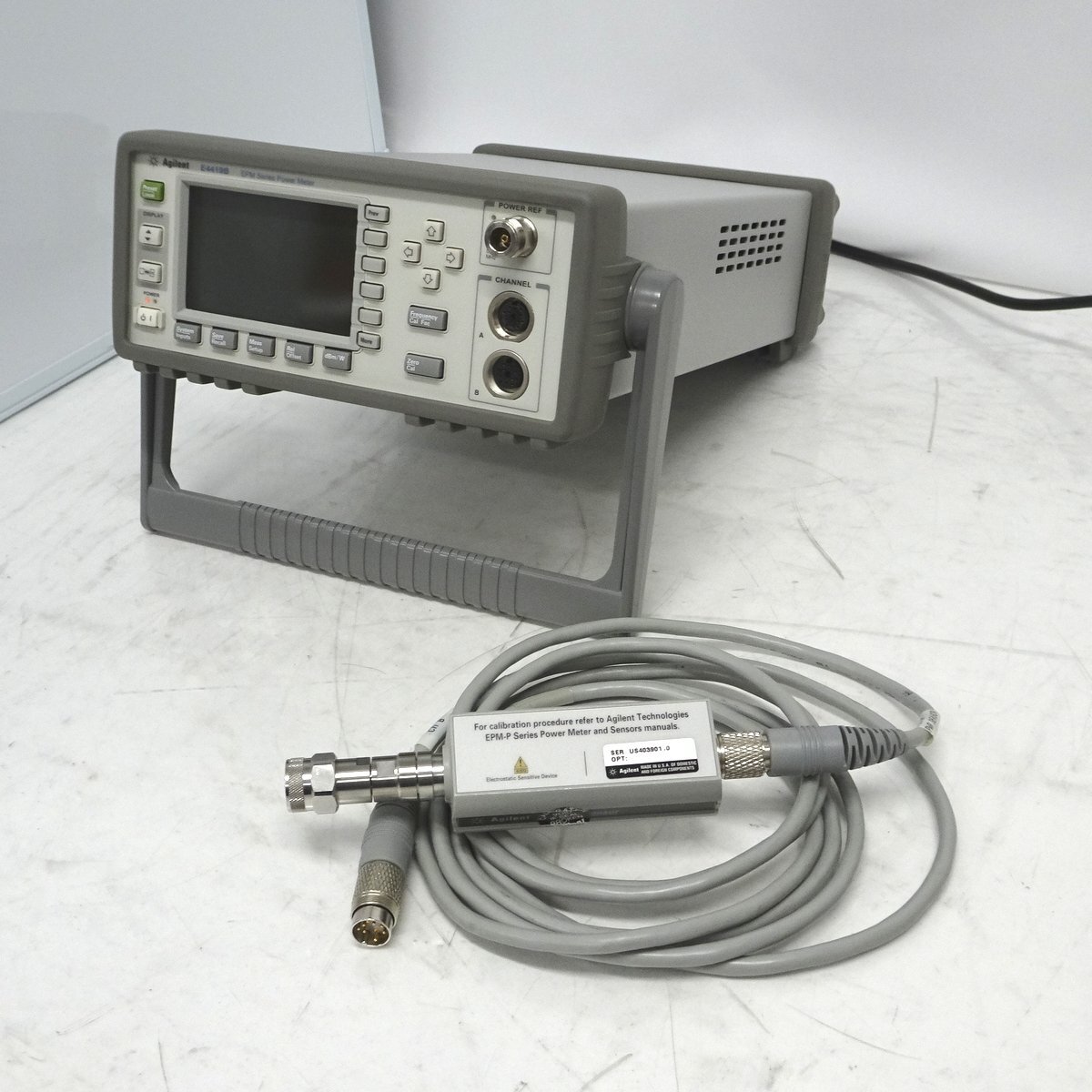 【傷や汚れあり】Agilent E4419B EPM Series Power Meter パワーメーター（E9321A Peak and ...