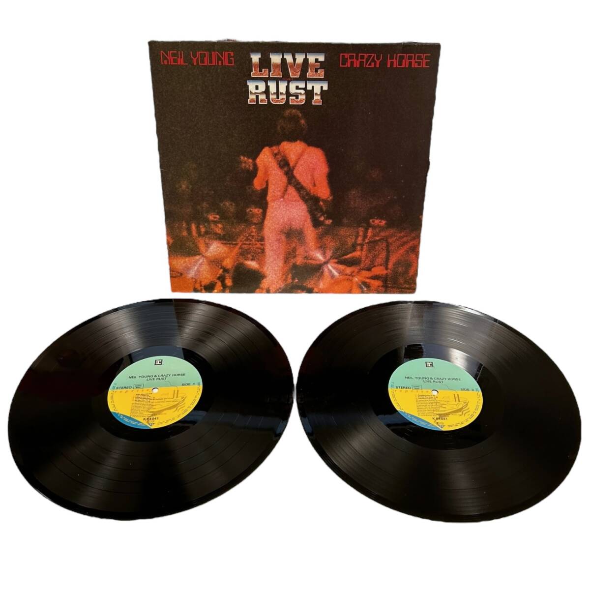 【やや傷や汚れあり】NEIL YOUNG & CRAZY HORSE/LIVE RUST/REPRISE レコード LP盤 洋楽 音楽 ロック ...