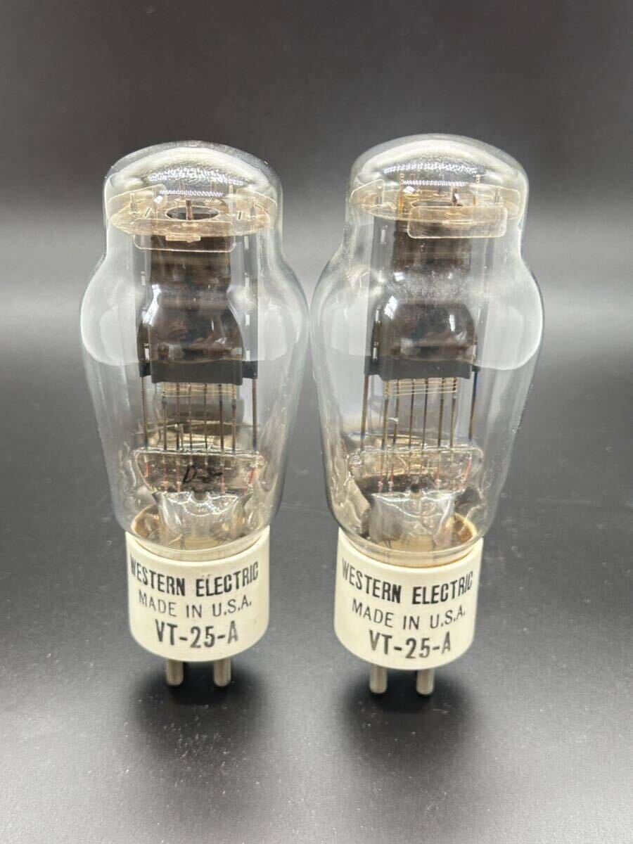 【傷や汚れあり】VT25 真空管2本 ウエスタンエレクトリック Western Electric WE VT-25-Aの落札情報詳細 ...