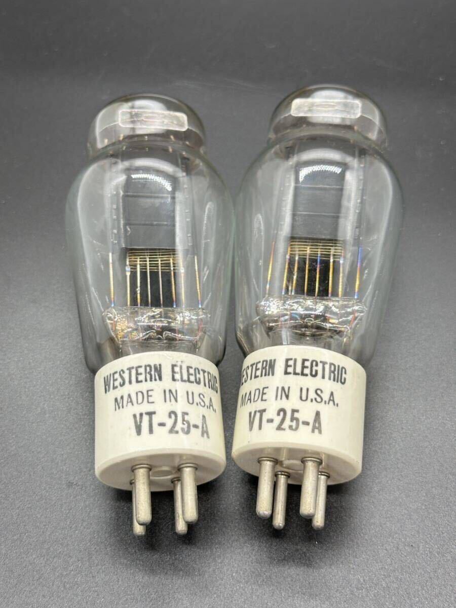 【傷や汚れあり】VT25 真空管2本 ウエスタンエレクトリック Western Electric WE VT-25-Aの落札情報詳細 - Yahoo!オークション落札価格検索 オークフリー