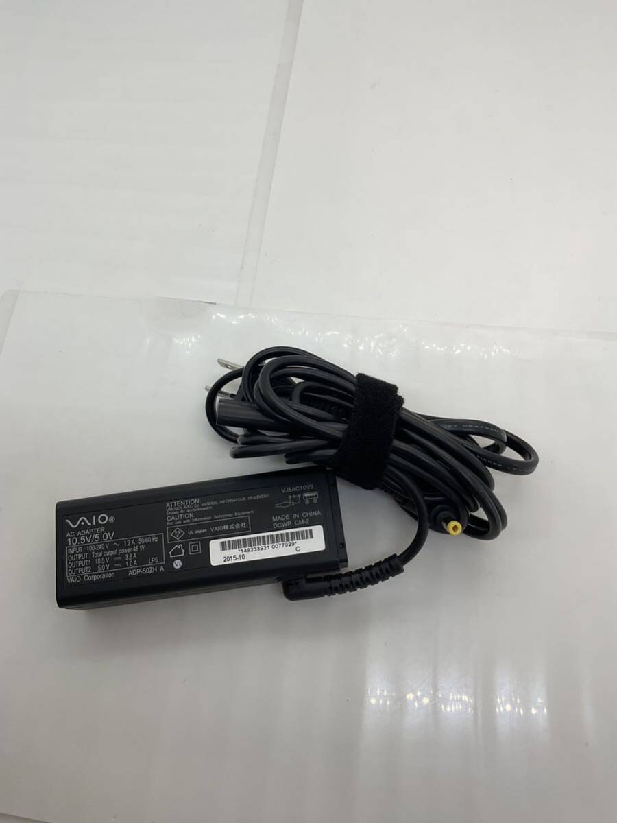 【やや傷や汚れあり】S622) SONY VAIO 純正ACアダプタ VJ8AC10V9 / 45W / ADP-50ZH A /10.5V-3.8A / USB 5.0V-1.0A複數在庫 ...