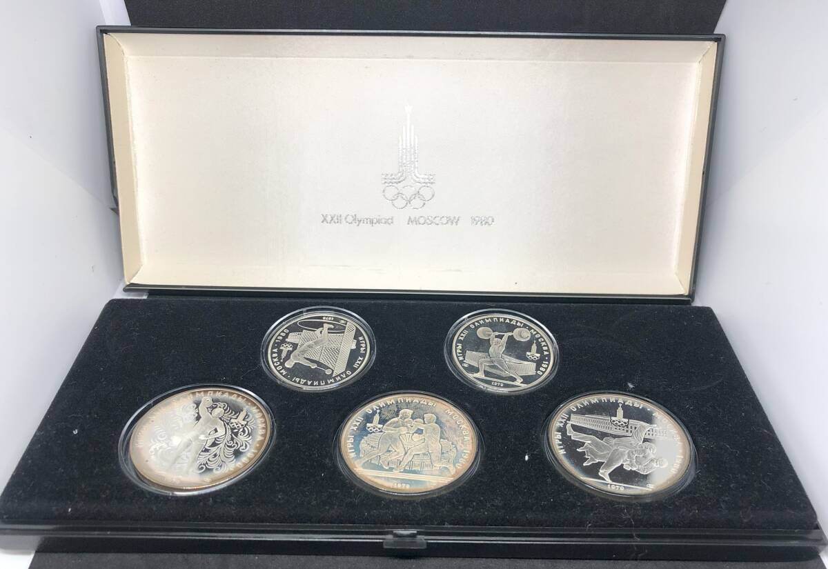 【全体的に状態が悪い】☆モスクワオリンピックコインセット☆em15の落札情報詳細 - ヤフオク落札価格検索 オークフリー