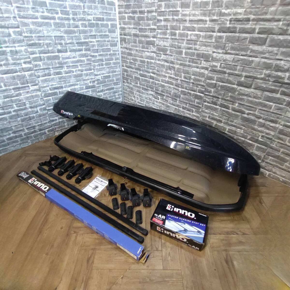 【やや傷や汚れあり】INNO イノー ルーフボックス ルーフキャリア付き IN-B127/IN-AR アウトドア カー用品「T18372」の落札情報詳細 - Yahoo!オークション落札価格 ...