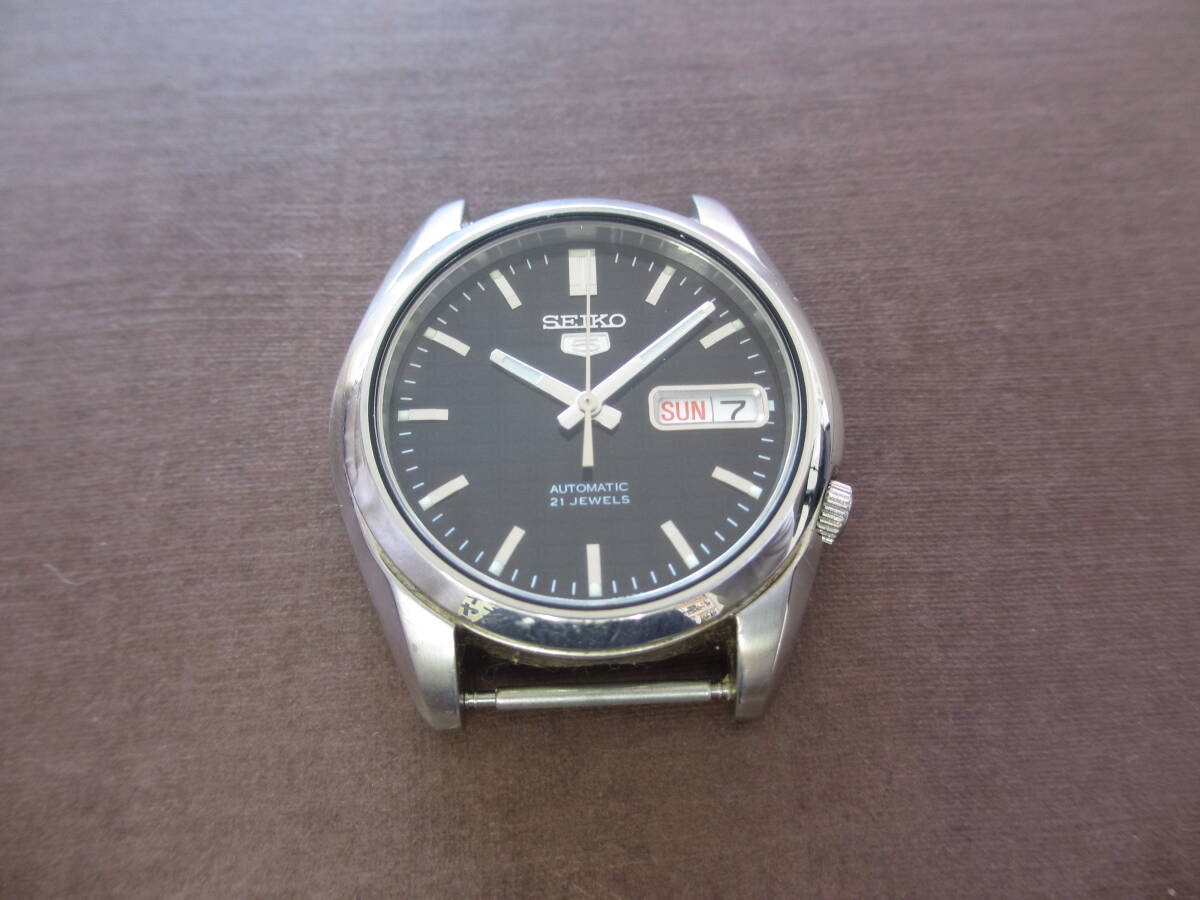 【傷や汚れあり】SEIKO 5 AUTOMATIC/セイコー 5 自動巻き 21石/7S26-01V0/腕時計 動作品 オートマ 裏スケの落札情報詳細 - Yahoo!オークション落札価格検索 ...