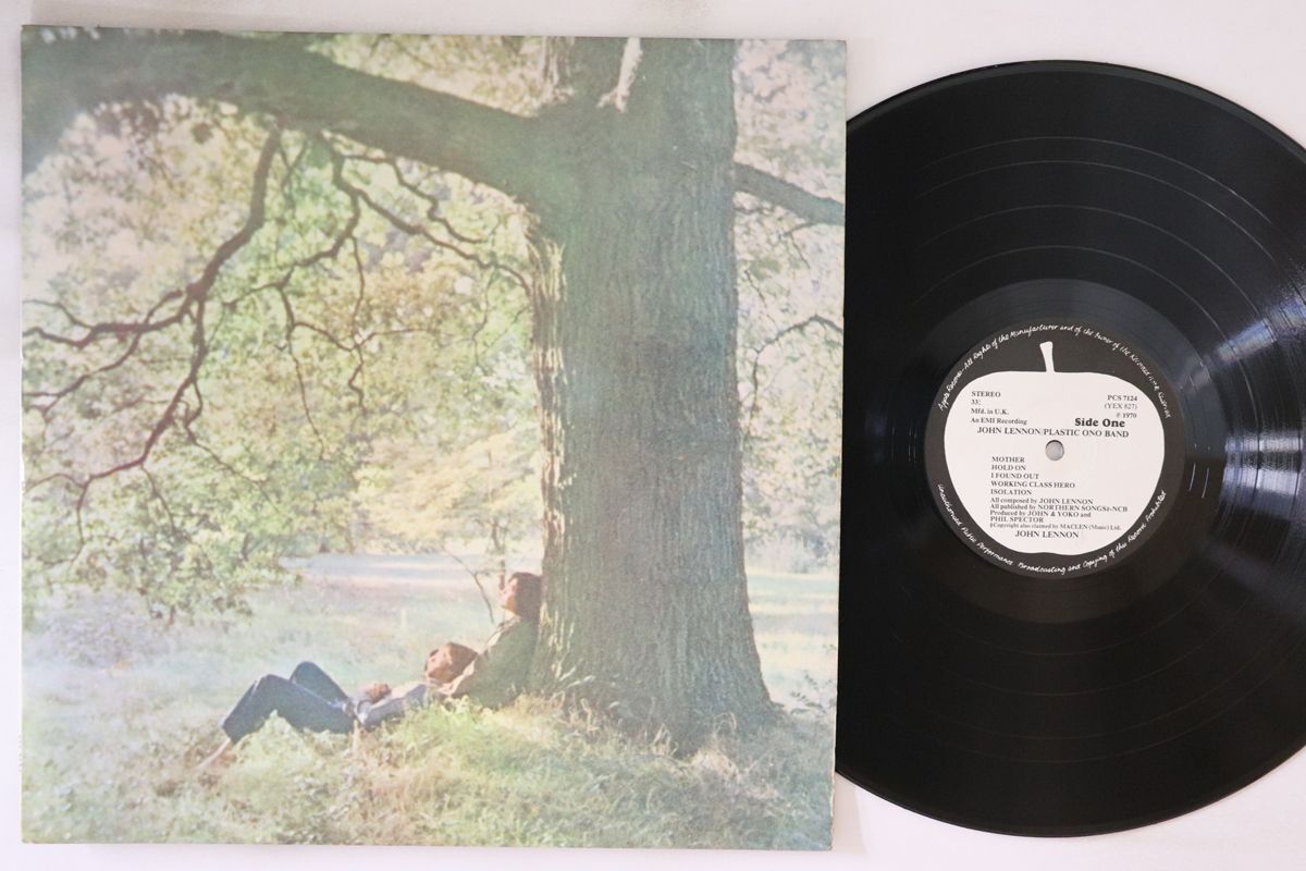 【やや傷や汚れあり】英LP John Lennon Plastic Ono Band PCS7124 APPLE /00260の落札情報詳細 ...