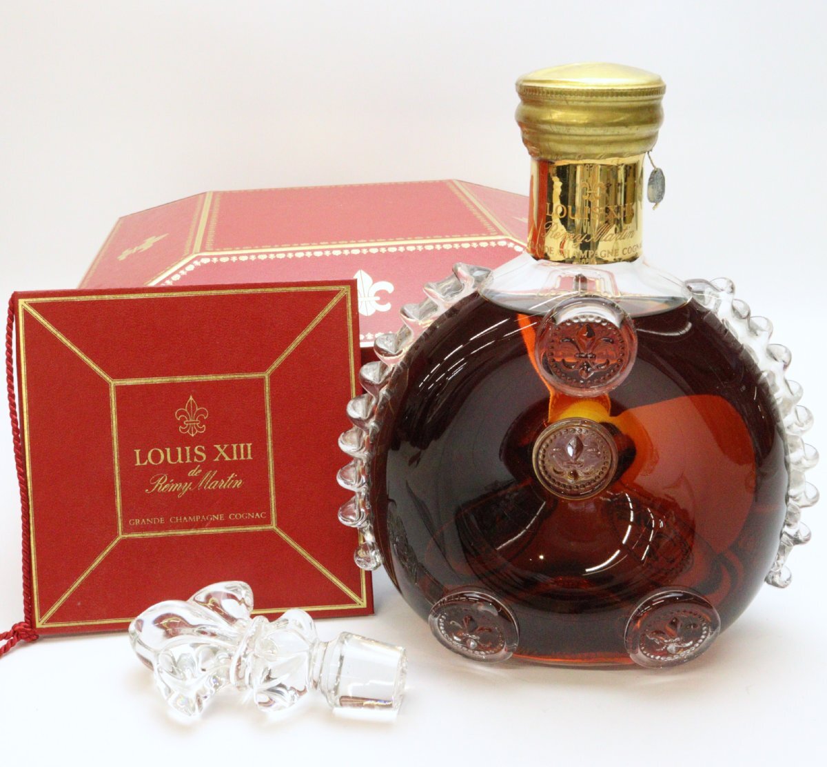 【やや傷や汚れあり】レミーマルタン ルイ13世 金キャップ 替え栓・箱付き コニャック REMY MARTIN/LOUIS XIII/COGNAC/BRANDY おたからや【K-A97878 ...
