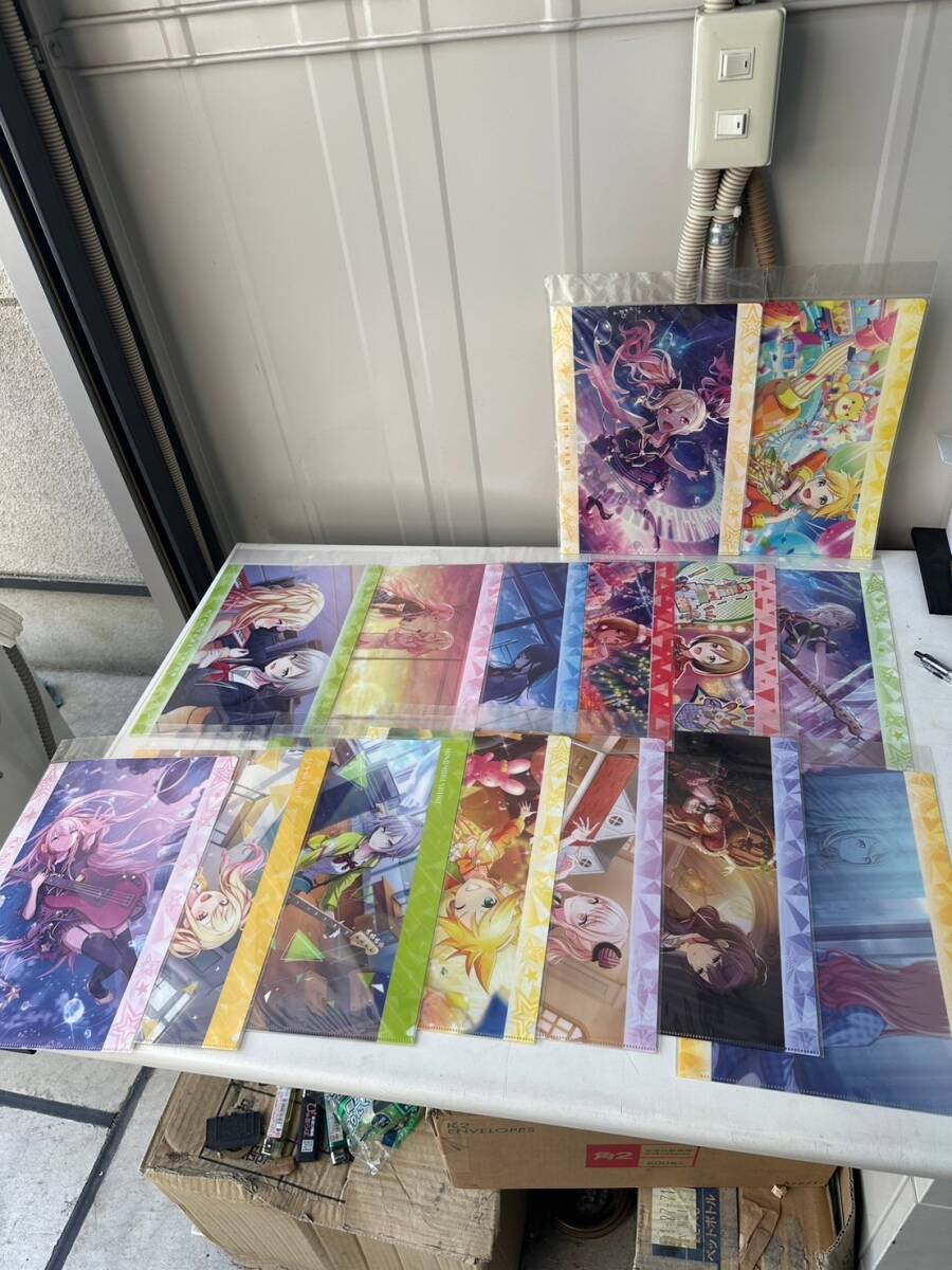 【未使用】7N24 未開封 プロセカ COLORFULSTAGE!feat.初音ミク クリアファイル 15点 ワンダーランドのセカイ 天馬咲希 ...