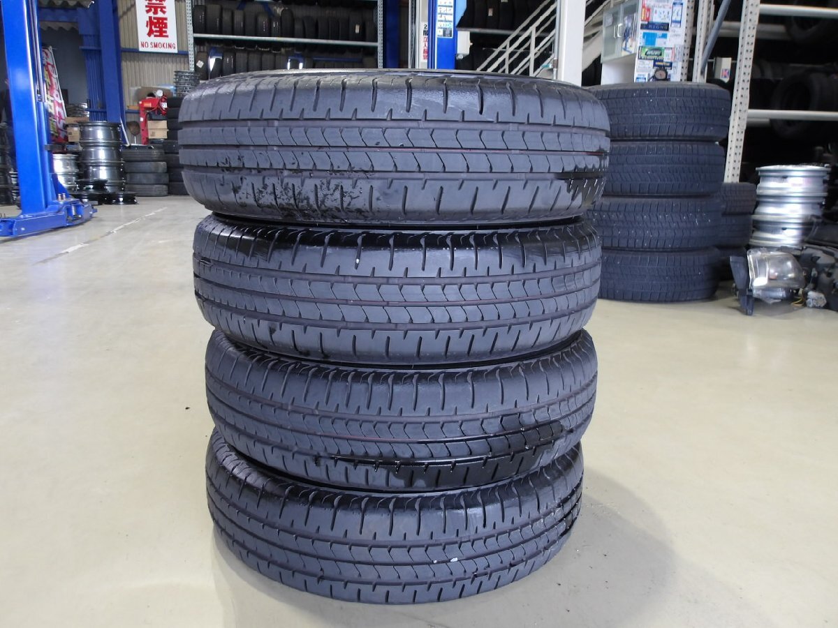 【やや傷や汚れあり】改 (R06/08/9-6) Φ 13インチ / タイヤ / ブリヂストン / ニューノ / 155/65R13 73S / 4本 / 中古 / 2023年製造の落札情報 ...