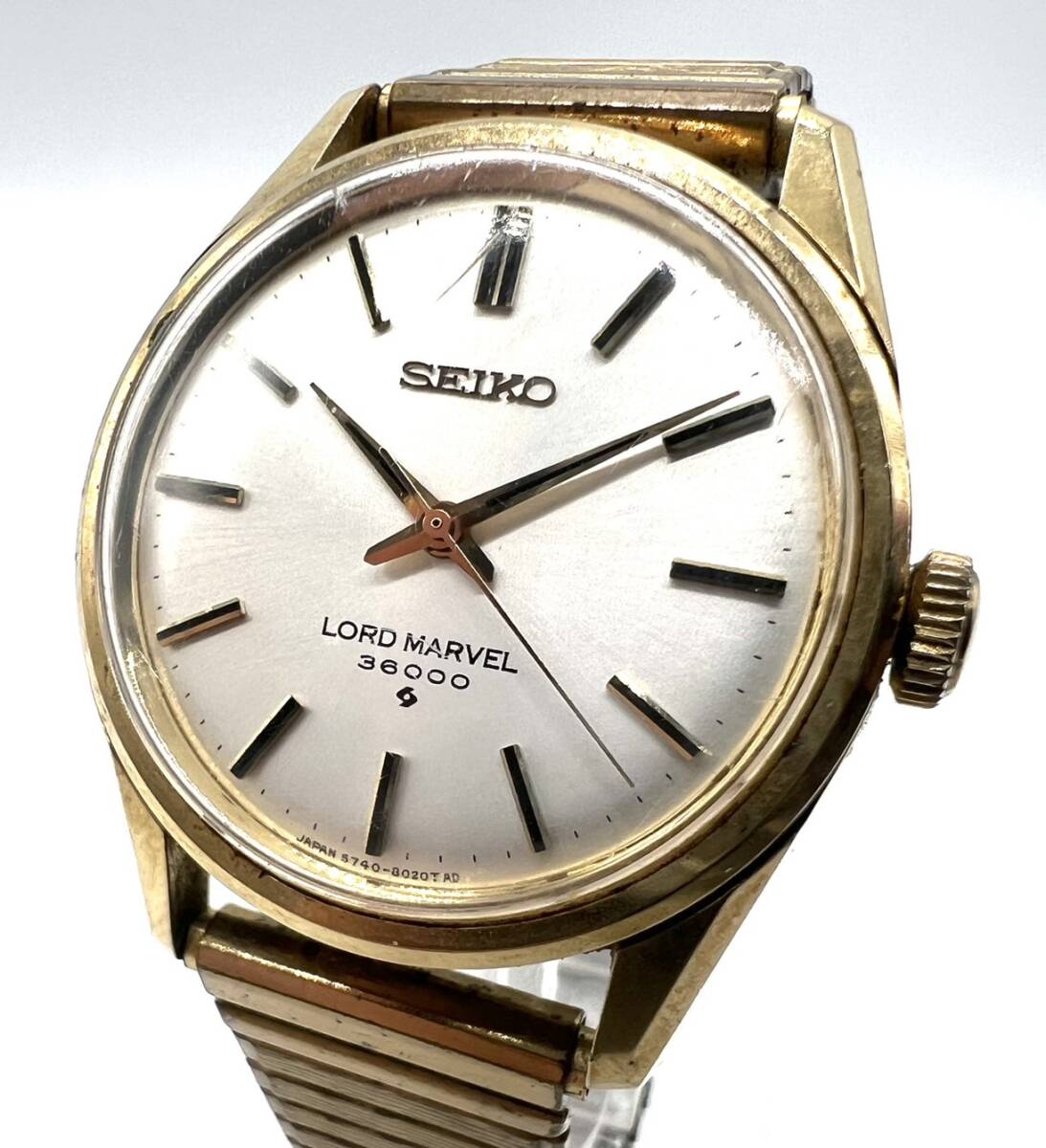 【やや傷や汚れあり】 【稼働品】 SEIKO セイコー LORD MARVEL ロードマーベル 36000 5740-8000 1973年製 手巻き 腕時計 ゴールド ヴィンテージの落札情報 ...