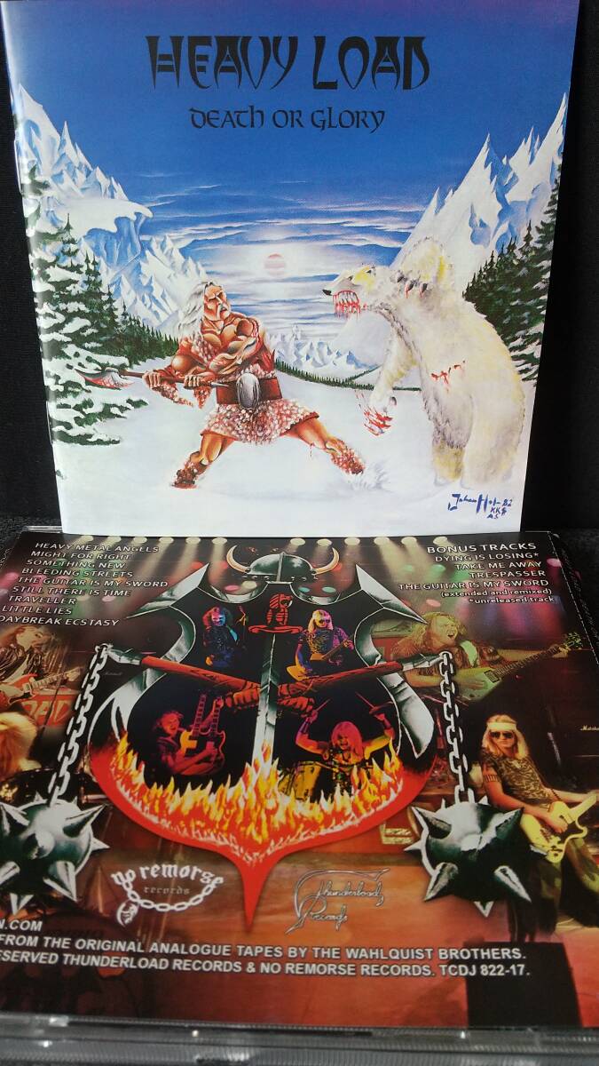【やや傷や汚れあり】HEAVY LOAD / 再発CD1 中古 ヘヴィー ロード 北欧メタル ヴァイキング EUROPE TNT 220 ...