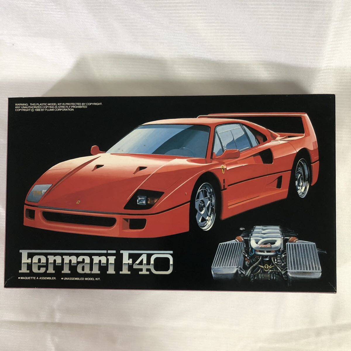 【未使用】【未組立】フジミ 1/24 フェラーリ F40 Ferrari F40 プラモデルの落札情報詳細 - Yahoo!オークション落札価格検索 オークフリー