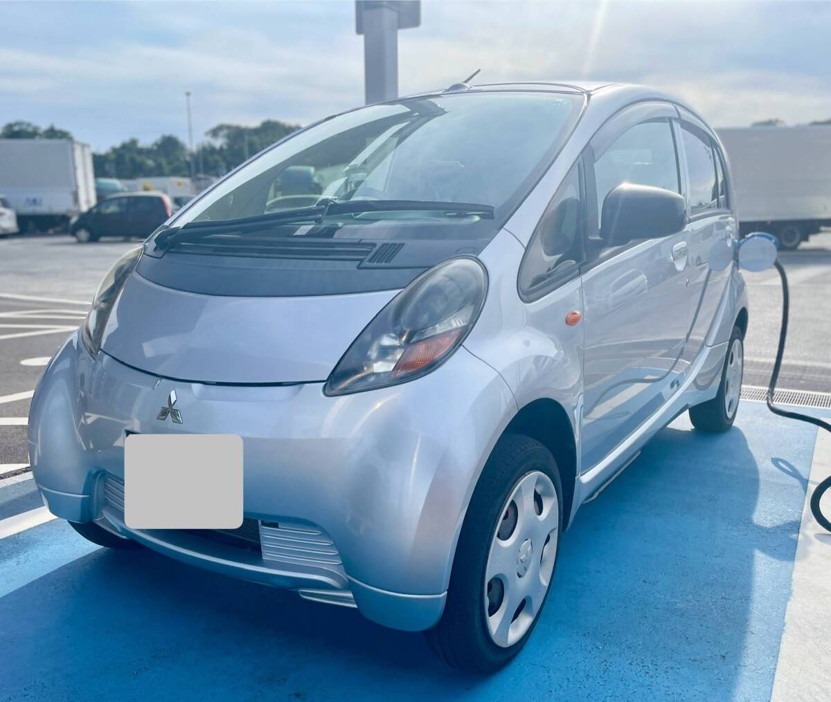 【走行距離 91,800 km】【1円 車検】電池残量100%! アイミーブM 安心の東芝製バッテリー 航続距離122㌔ シートヒーター 急速充電 EV電気自動車 禁煙車 i-MiEVの落札 ...