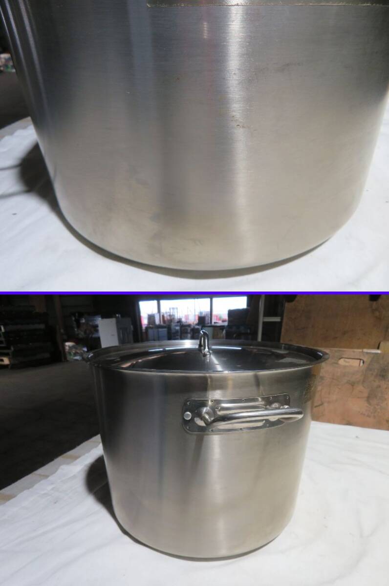 【傷や汚れあり】AU-928★PROSTAFF/プロスタッフ☆ベストコ☆寸胴鍋☆ND-304☆32cm☆業務用/飲食店/調理器具/厨房器具★中古品の落札情報詳細 - Yahoo!オークション ...