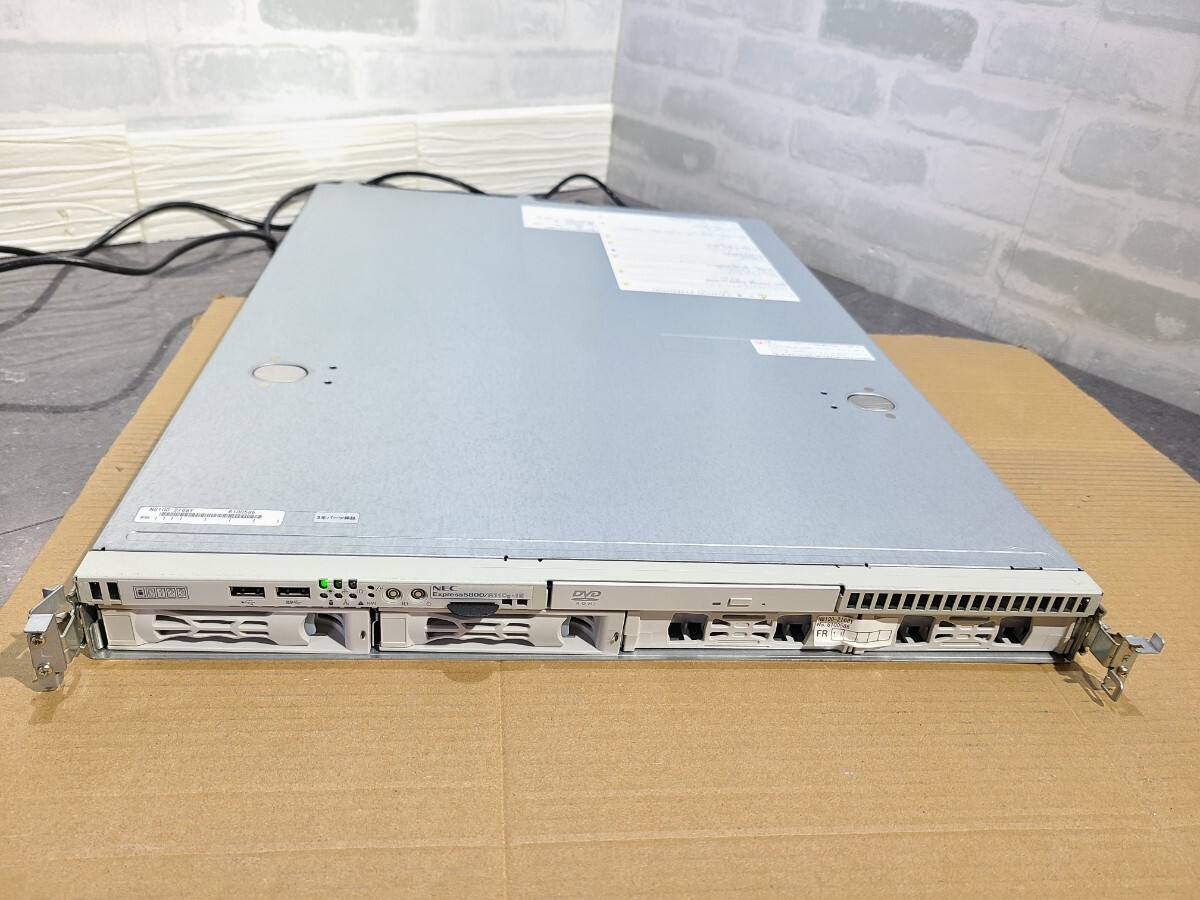 【傷や汚れあり】【現状品】管1F10 NEC Express 5800/R110g-1E (2C/G3240) サーバー CPU INTEL ...