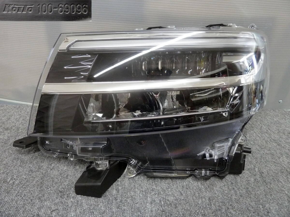 【目立った傷や汚れなし】 2409-W1L LA650S LA660S タントカスタム 後期 純正 LED 左 ヘッドライト 打刻Z2 ...