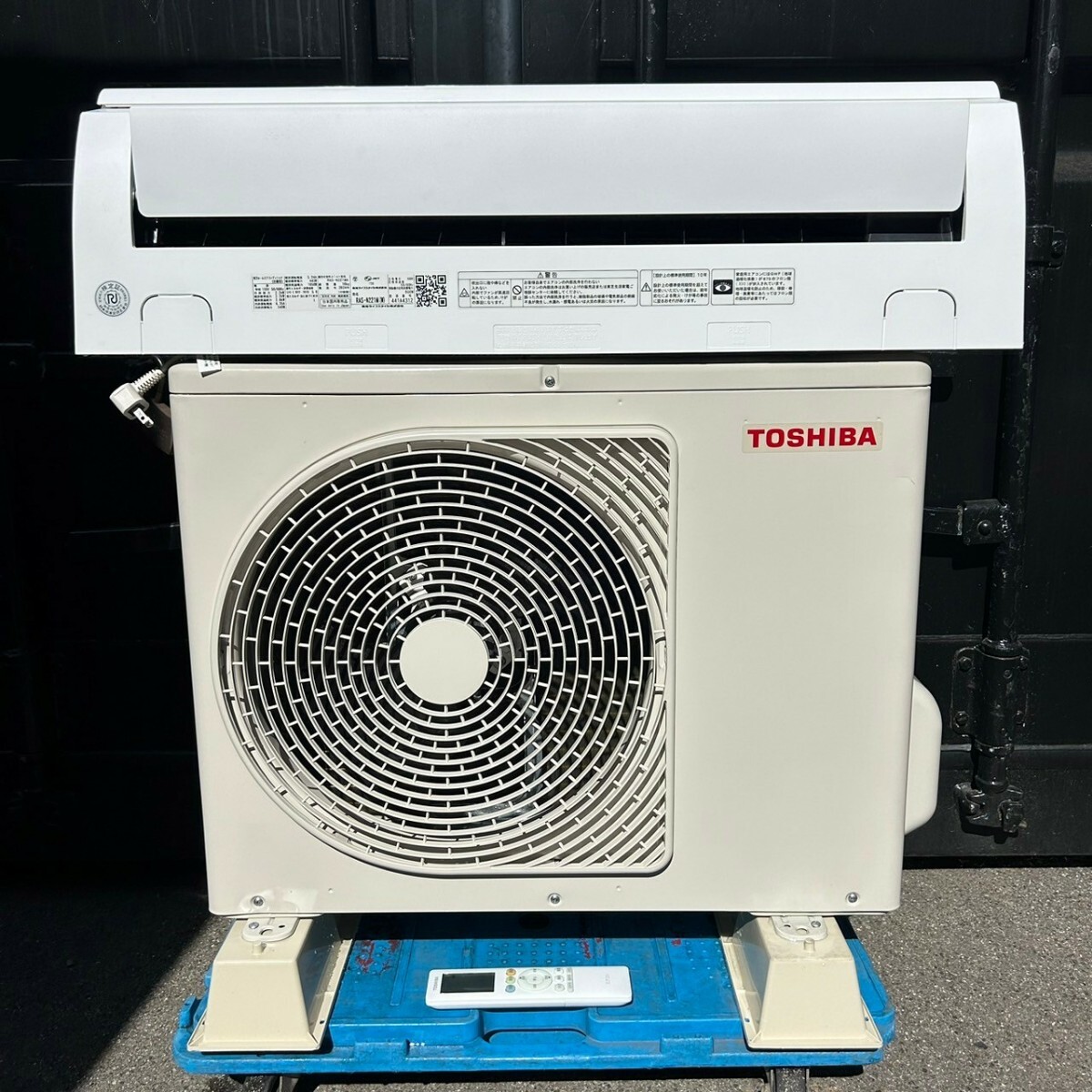 【目立った傷や汚れなし】I11UDABI 美品 TOSHIBA 東芝 ルームエアコン 大清快 RAS-N221M 2024年製 2.2kW おもに6畳用 100V 取り外し1ヶ月程度の落札情報 ...