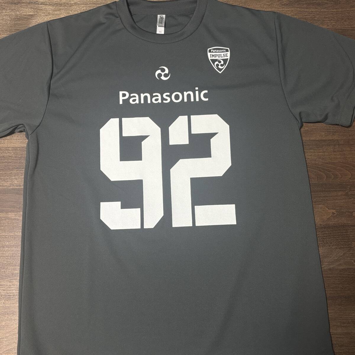 【目立った傷や汚れなし】☆パナソニック インパルス 有村雄也 レプリカユニフォーム Tシャツ Panasonic Impulse shirt ...