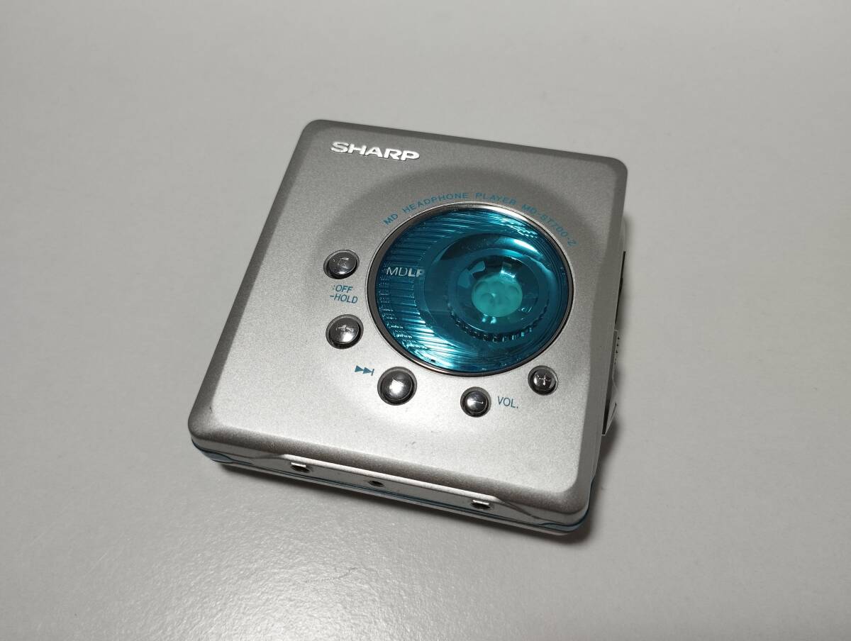 【傷や汚れあり】SHARP シャープ MD-ST700-Z MDプレーヤー PORTABLE MINIDISC PLAYER 本体のみ 動作未確認 ジャンクの落札情報詳細 - Yahoo ...