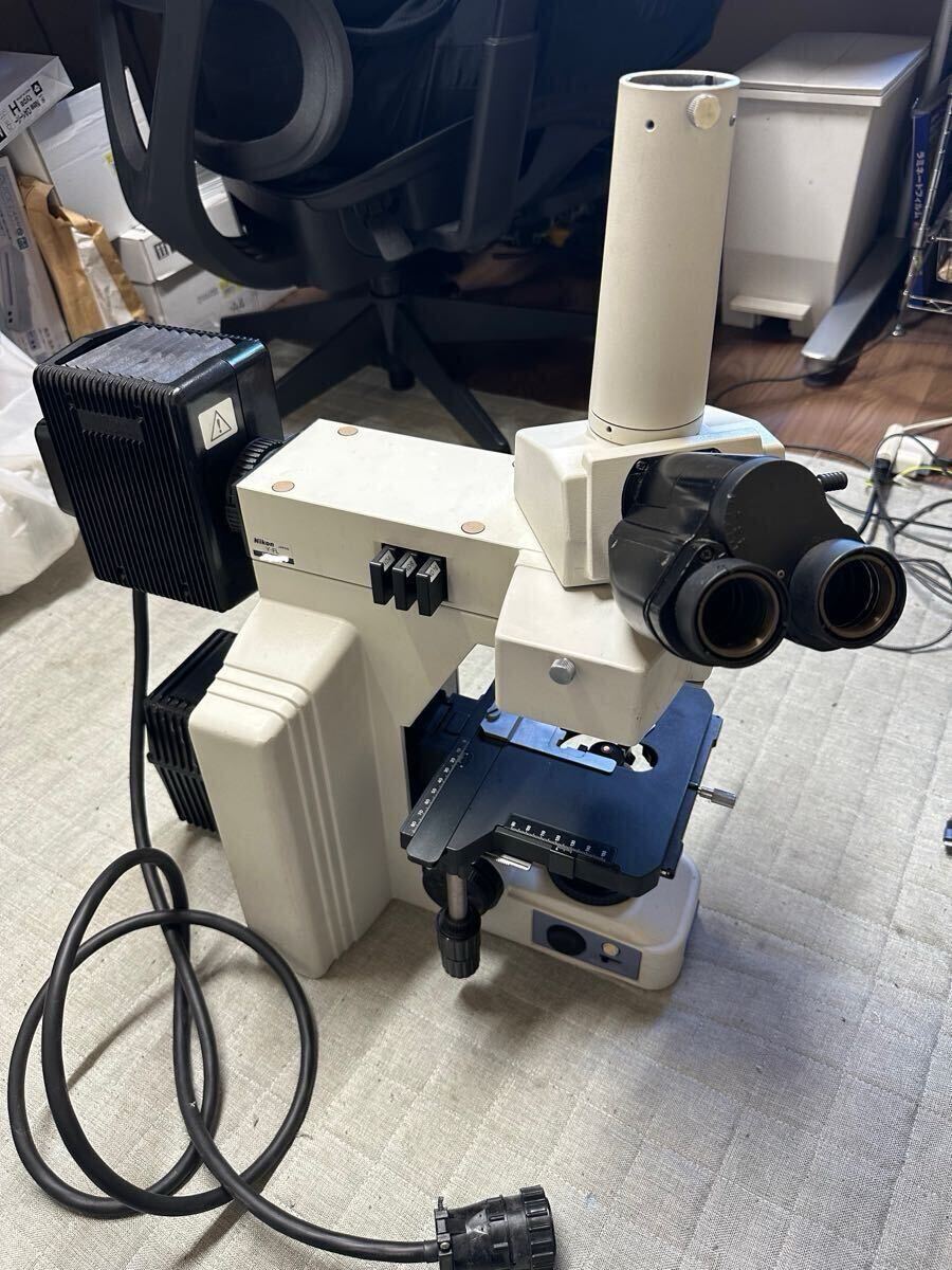 【やや傷や汚れあり】001 Nikon ニコン光学顕微鏡 MODEL ECLIPSE E600W 生物顕微鏡 Y-FL LH-M100CB-1の落札情報詳細 - Yahoo!オークション落札 ...