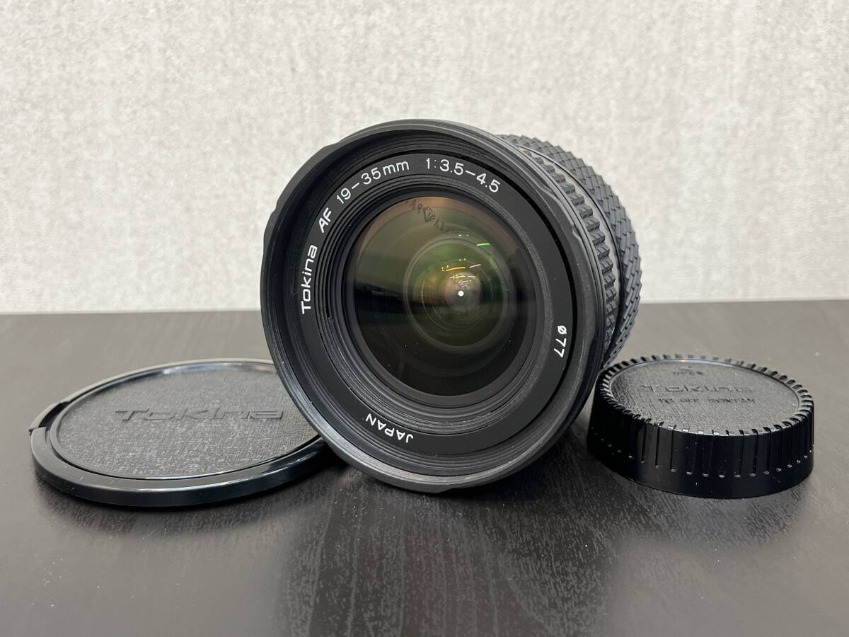 【目立った傷や汚れなし】 外装良好 Tokina トキナー AF 19-35mm 1:3.5-4.5 Φ77 カメラレンズの落札情報詳細 - Yahoo!オークション落札価格検索 オークフリー
