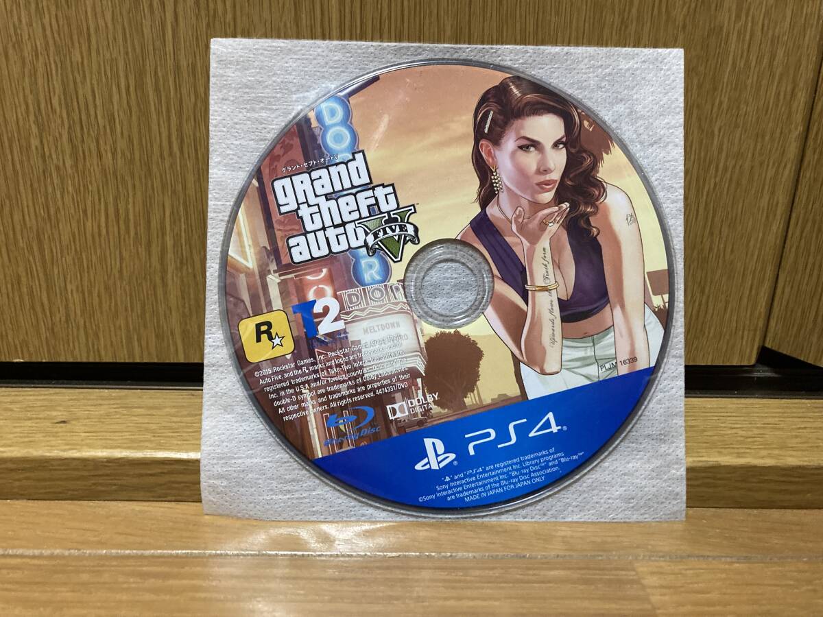 【やや傷や汚れあり】プレイステーション4 grand theft auto FIVE V グランドセフトオート5 グラセフ PS4の落札情報詳細 - Yahoo!オークション落札価格検索 オークフリー
