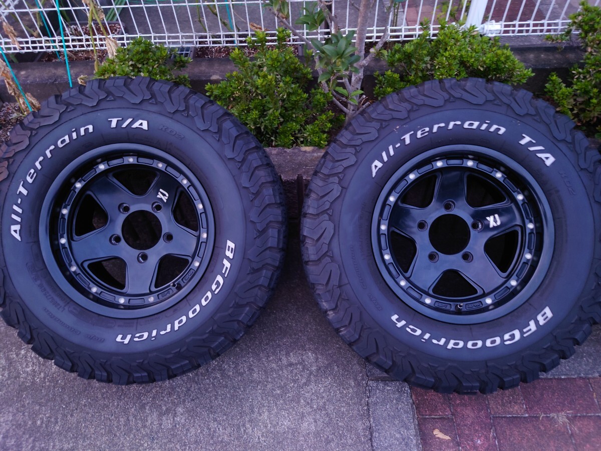 【傷や汚れあり】ランクル70用 265/75R16 BFグッドリッチ付 エクストリームJ XJ05 16-8J 5H-150 中古5本セットの落札情報詳細 - Yahoo!オークション落札価格 ...