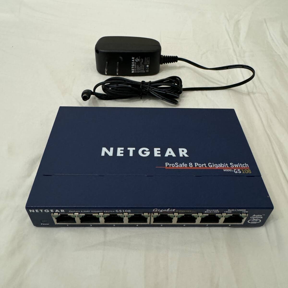 【目立った傷や汚れなし】NETGEAR GS108 ギガビット8ポート アンマネージスイッチ HUB #3 在庫ラスト！の落札情報詳細 ...