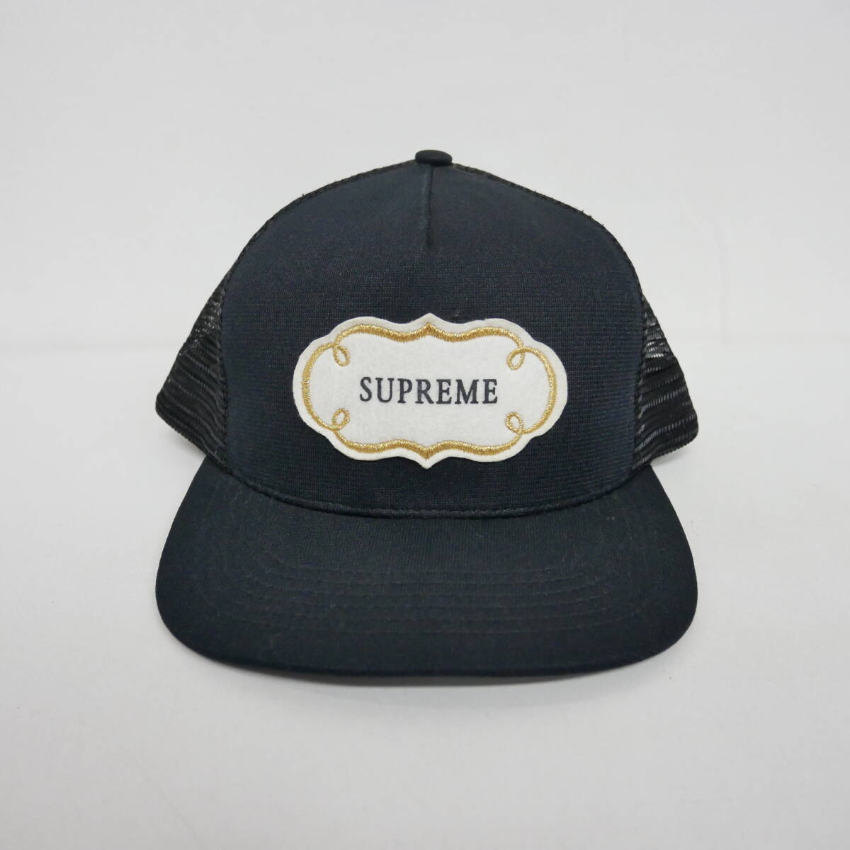 【目立った傷や汚れなし】【1円】良好 入手困難 Supreme USA製 STARTER Mesh Back 5-Panel Cap Trucker メッシュバック キャップ Black ...
