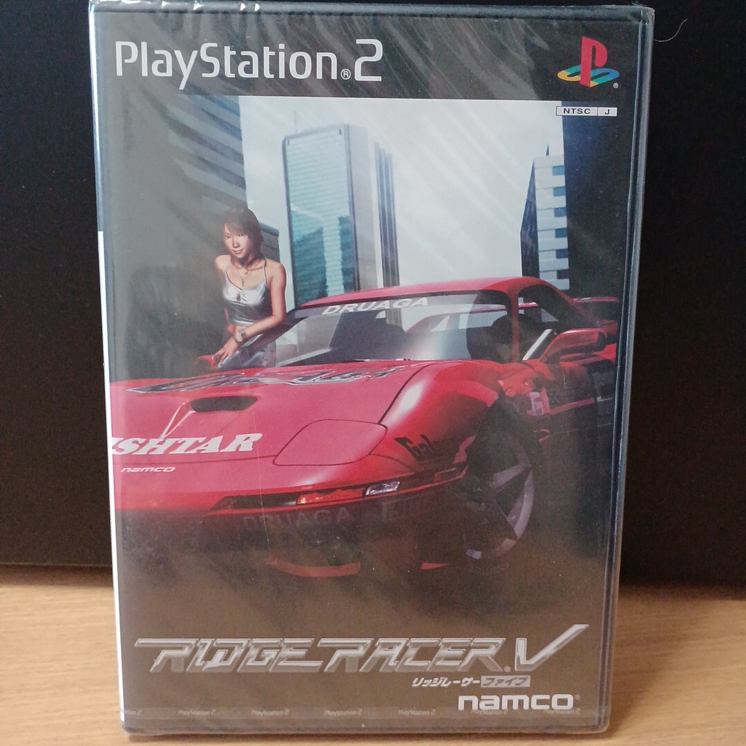 【未使用】 R★207 未開封 PlayStation2 リッジレーサーV RIDGE RACERプレイステーション2 ソフト未使用 保管品の ...